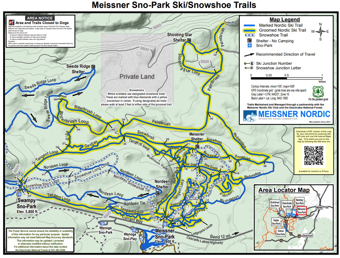 10 Snow Parks Near Bend Oregon - 2026 Local's Guide (+Maps)