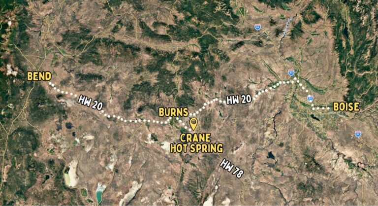 Crane Hot Springs Oregon - How to do it Right (+Maps)